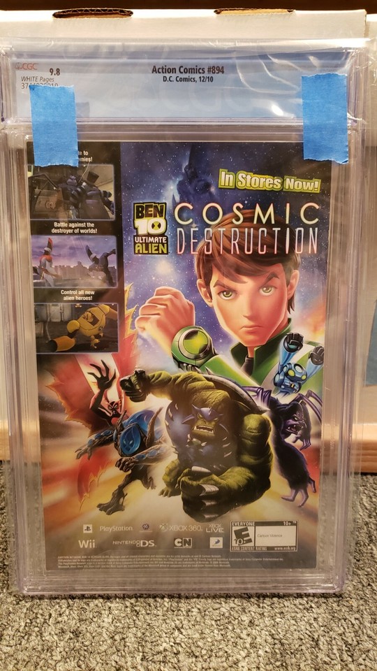 Action Comics #894 CGC 9.8 White Pages WP 1st Gaiman Death in DC ...