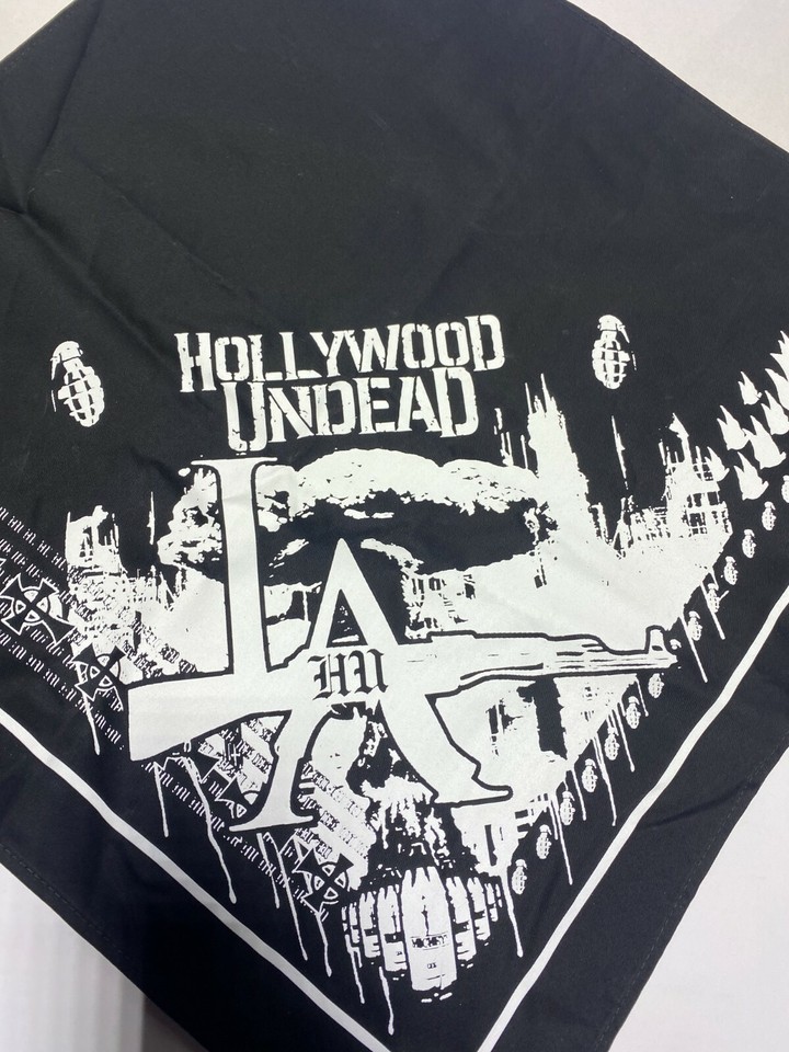 Hollywood Undead LA HU Bandana Paisley Face Mask Head Wrap Scarf Mouth ...