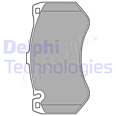 DELPHI Disc Brake Pad Set For MERCEDES C218 W212 W218 09- 0064200720 | eBay