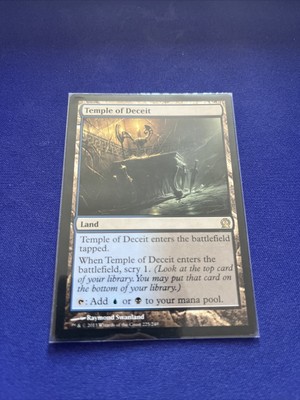 MTG Temple of Deceit – Theros Card # 225 | eBay