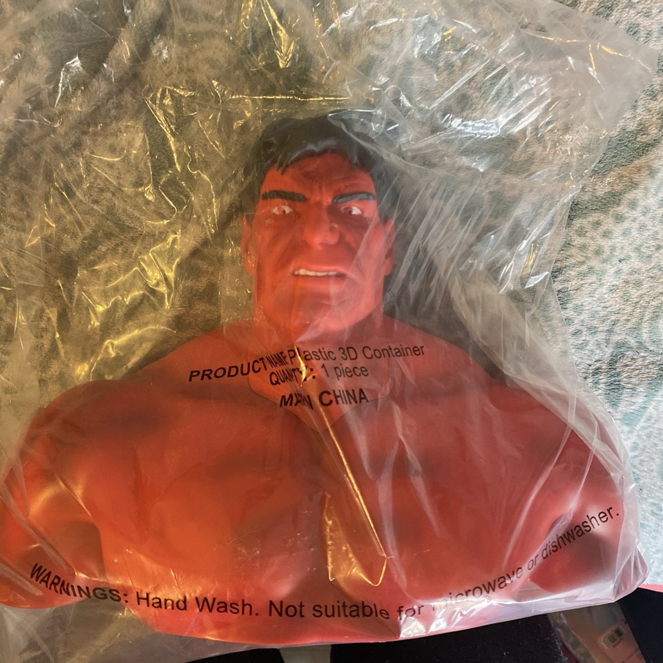 Captain America Brave New World Red Hulk Popcorn Bucket Brand New | eBay