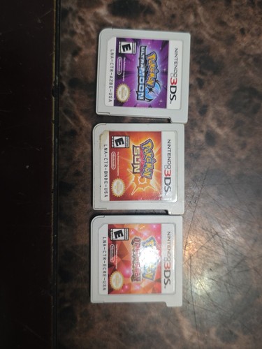 Pokemon Omega Ruby, Sun, And Ultra Moon Authentic Bundle | eBay