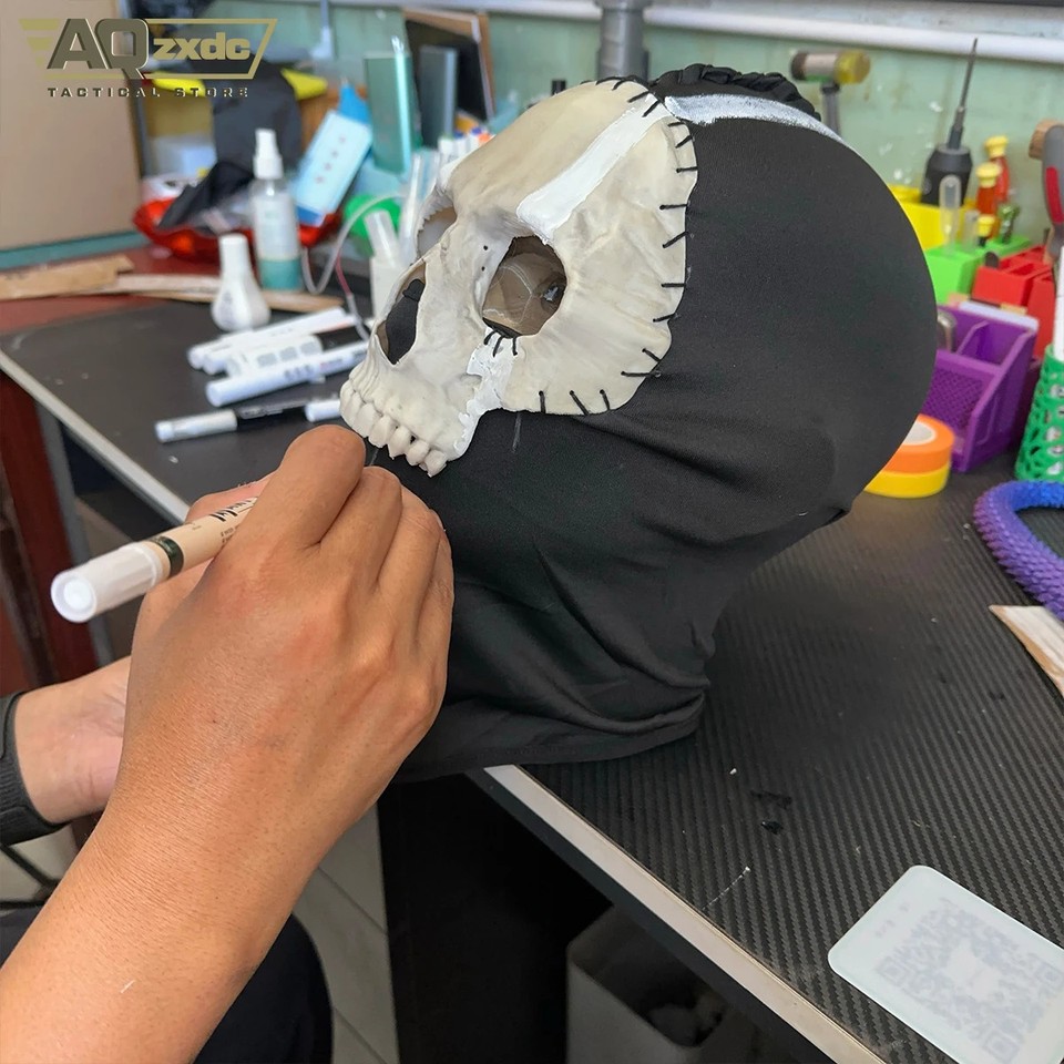 COD 16 Simon Riley Ghost Mask V2 MW2 Airsoft Tactical Full Mask for ...