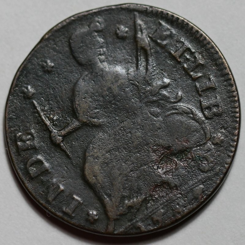 1787 Connecticut Colonial Copper Coin, Draped Bust Left, M. 16.1-m | eBay