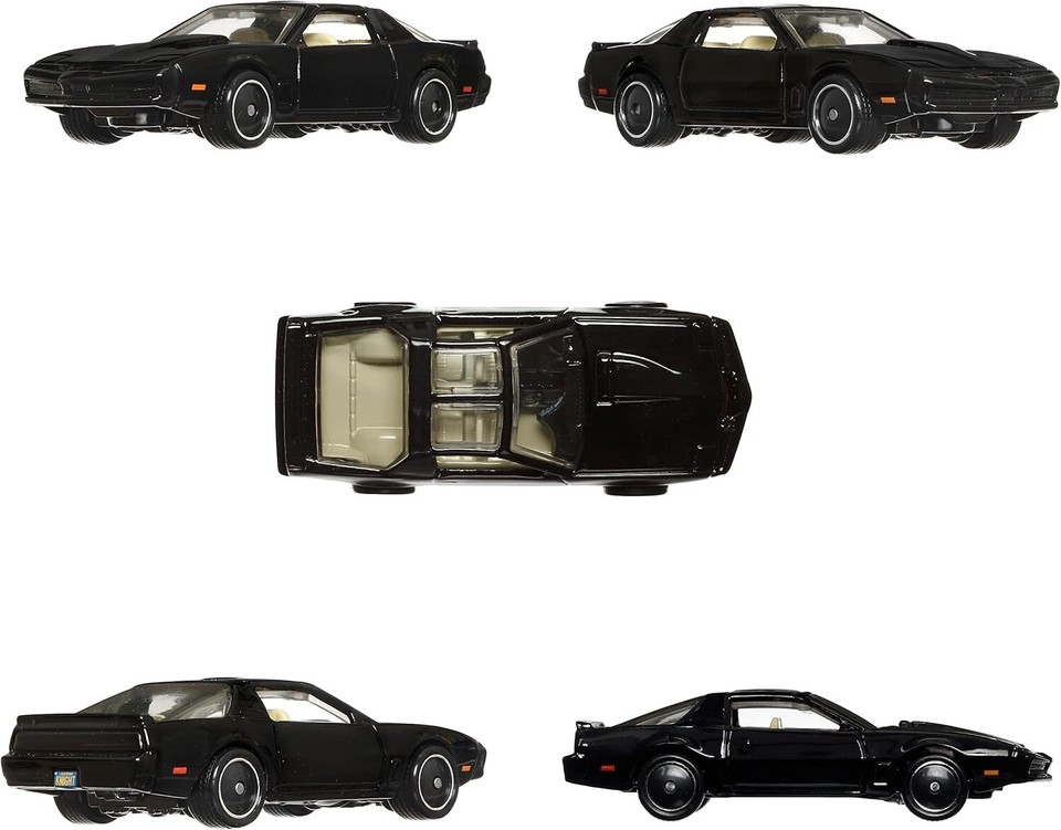 New Hot Wheels Premium Car Culture 2 Pack Knight Rider K.I.T.T. & K.A.R ...