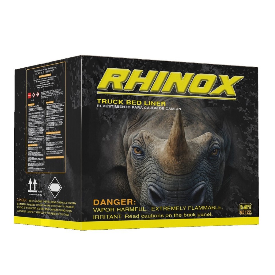 Rhinox Tintable 1 Gallon Urethane Spray-On Truck Bed Liner Kit with ...