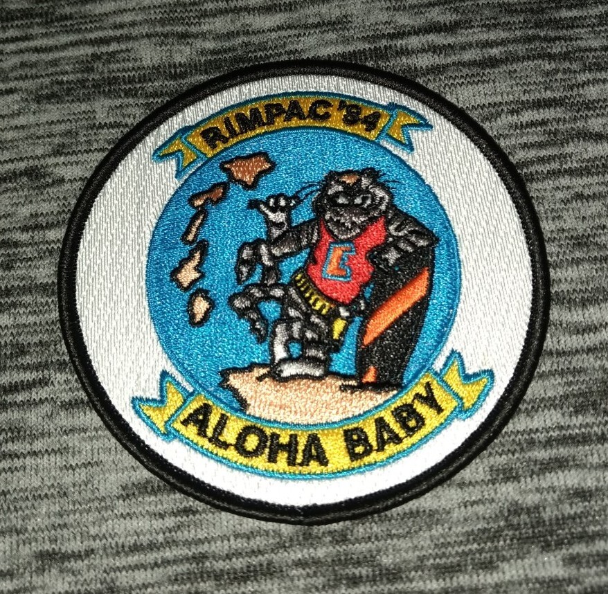 US Navy Tomcat ALOHA BABY RIMPAC '84 USN Military Navy Patch | eBay