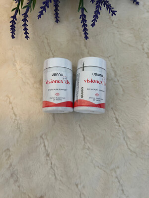 2 Sealed USANA Visionex DS Advanced Eye Health 28 tablets ea Exp 2026 ...