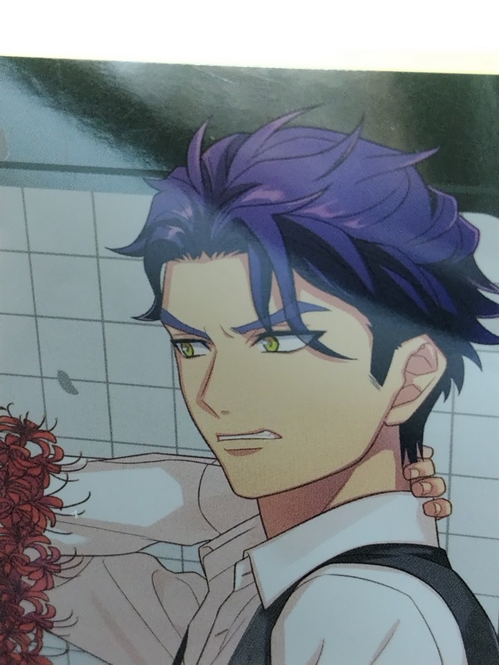 JUZA HYODO A3! Postcard Holo Anime Liber Entertainment Inc. All Japanes ...