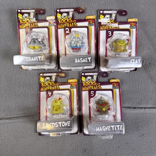 Lot Of 5 - Basher Science Rocks and Minerals Series 1 NIB | eBay