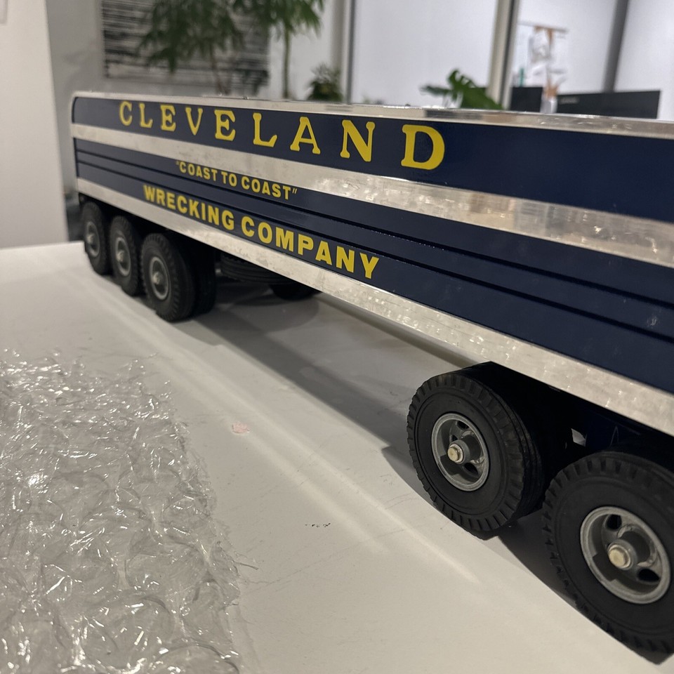Vintage 1953 Smith-Miller Mack 'B' Semi Truck and Trailer Cleveland ...