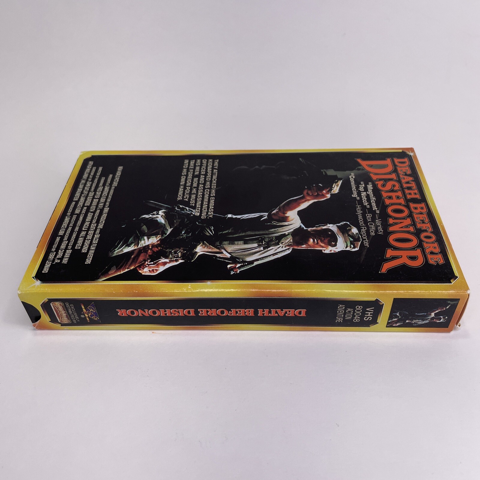 Death Before Dishonor (VHS, 1991) Fred Dryer, Brian Keith, Joanna ...