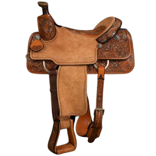 Ranch Roping Roper Wade Tree A Fork Work Leather Western Horse Saddle ...