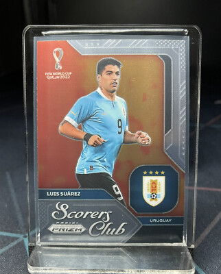 Luis Suarez 2022 Panini Prizm FIFA World Cup Qatar Scorers Club #19 ...