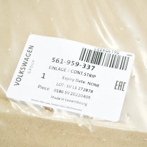 NEW VOLKSWAGEN PASSAT B7 SEAT SENSOR OCCUPANT INLAY 561959337 | eBay