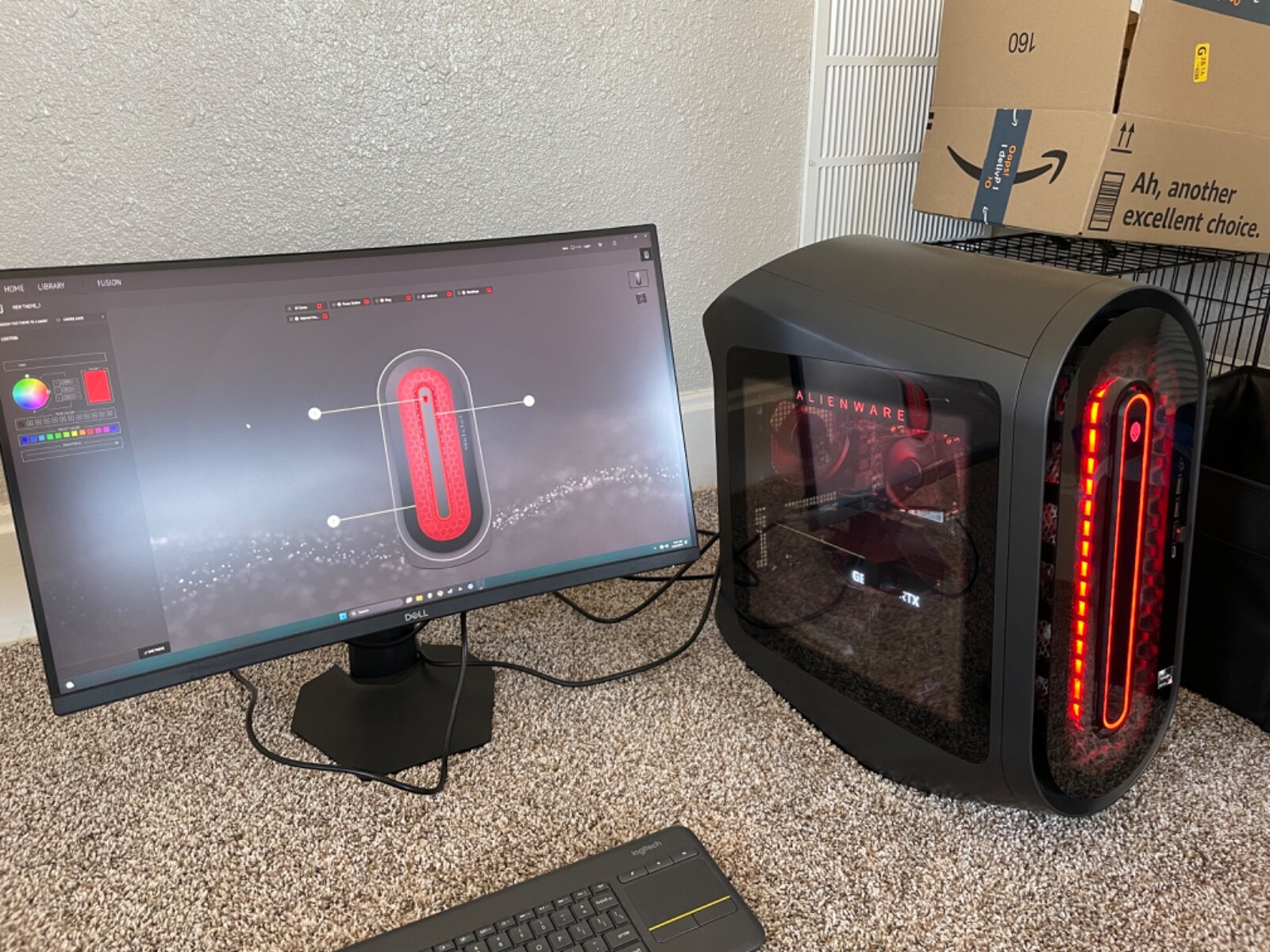 Alienware Aurora Ryzen Edition R14 (1TB HDD + 512GB SSD, AMD Ryzen 7, 4 ...