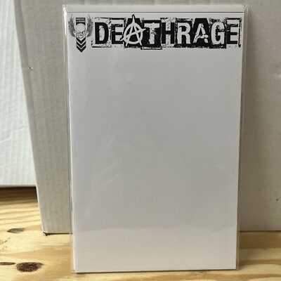 Deathrage (Merc Publishing) #4 Blank Sketch Variant | eBay