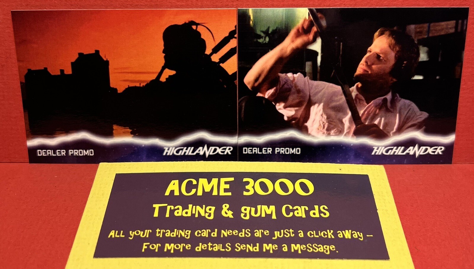 Unstoppable HIGHLANDER - MASTER SET - ALL Autographs, Chase Sets ...