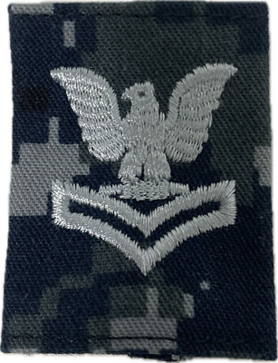 USN NAVY PO2 Petty Officer 2nd Class E-5 Slip On rate rank for Gore-Tex ...