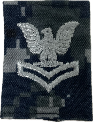 USN NAVY PO2 Petty Officer 2nd Class E-5 Slip On rate rank for Gore-Tex ...