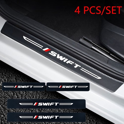 For Suzuki Swift Car Door Plate Sill Scuff Anti Scratch Sticker ...