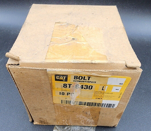 14 Bolts Caterpillar CAT 8T-6430 10.9 Bolt 20mmx2.5x50 All Threaded ...