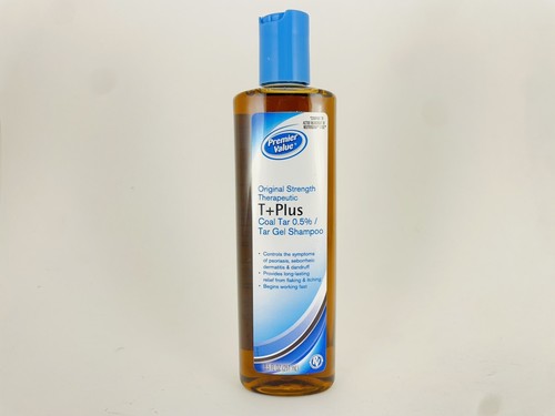 Premier Value Therapeutic T Plus Coal Tar Gel Shampoo 8.5 Oz Compare to ...
