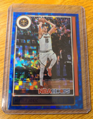 2021-22 Panini NBA Hoops Hyper Blue Asia Tmall Nikola Jokic #11 Denver ...