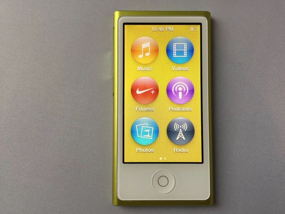 Apple iPod nano 7th Generation Yellow (16GB) mint 885909564750| eBay