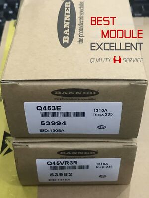 1PCS BANNER Q45VR3R+Q453E NEW 100% Quality Assurance | eBay