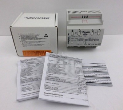 Zennio ZDI-DBDX2 Dimmer Actuator 29VDC 110-230VAC 10A - 1 Unit NOS OPEN ...
