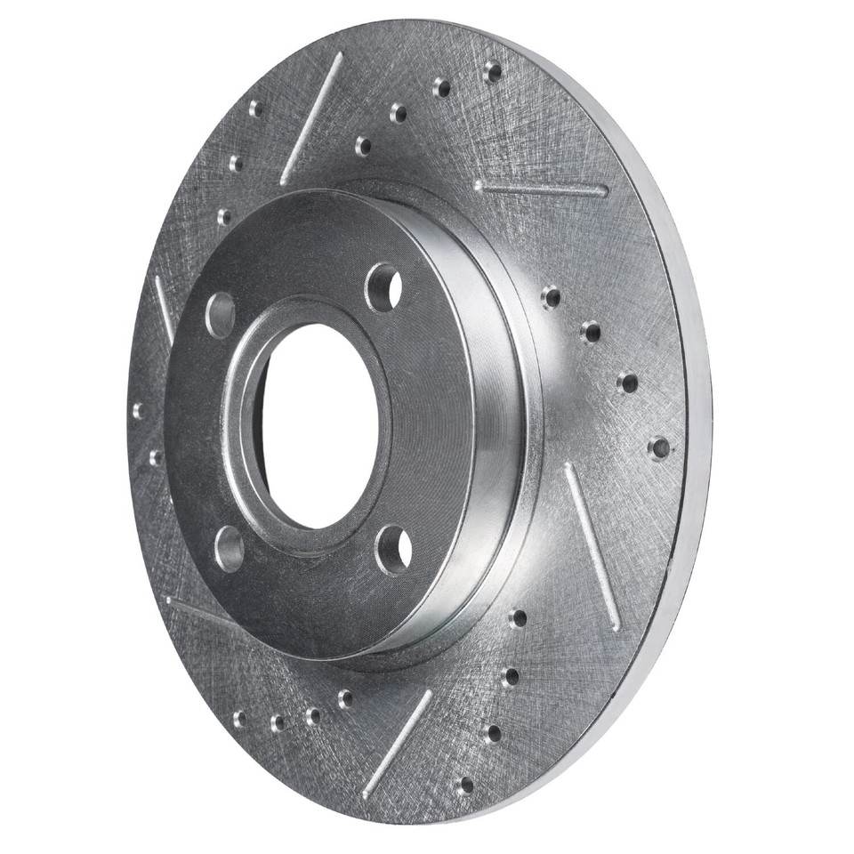 Rear Drilled Brake Rotors Brake Pads Kit for Mazda MX-5 Miata Fiat 124 ...