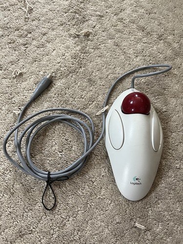 VTG LOGITECH TRACKBALL MARBLE MOUSE T-CM14 🐁🐁🐁 | eBay