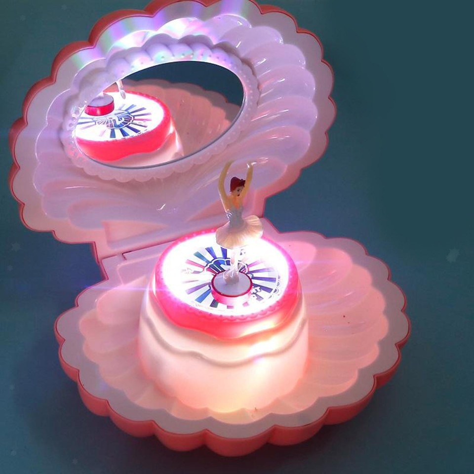 Classic Shell Music Box Ballet Girl Musical Box for Home | eBay UK