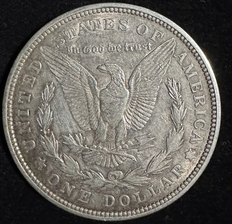 1921-D Morgan Silver Dollar $1 | Denver Mint | Circulated AU | Original ...