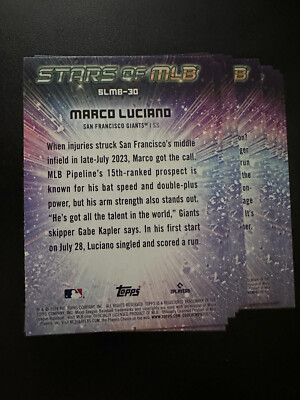 2024 Topps Series 1 Stars of MLB Complete Set! | eBay