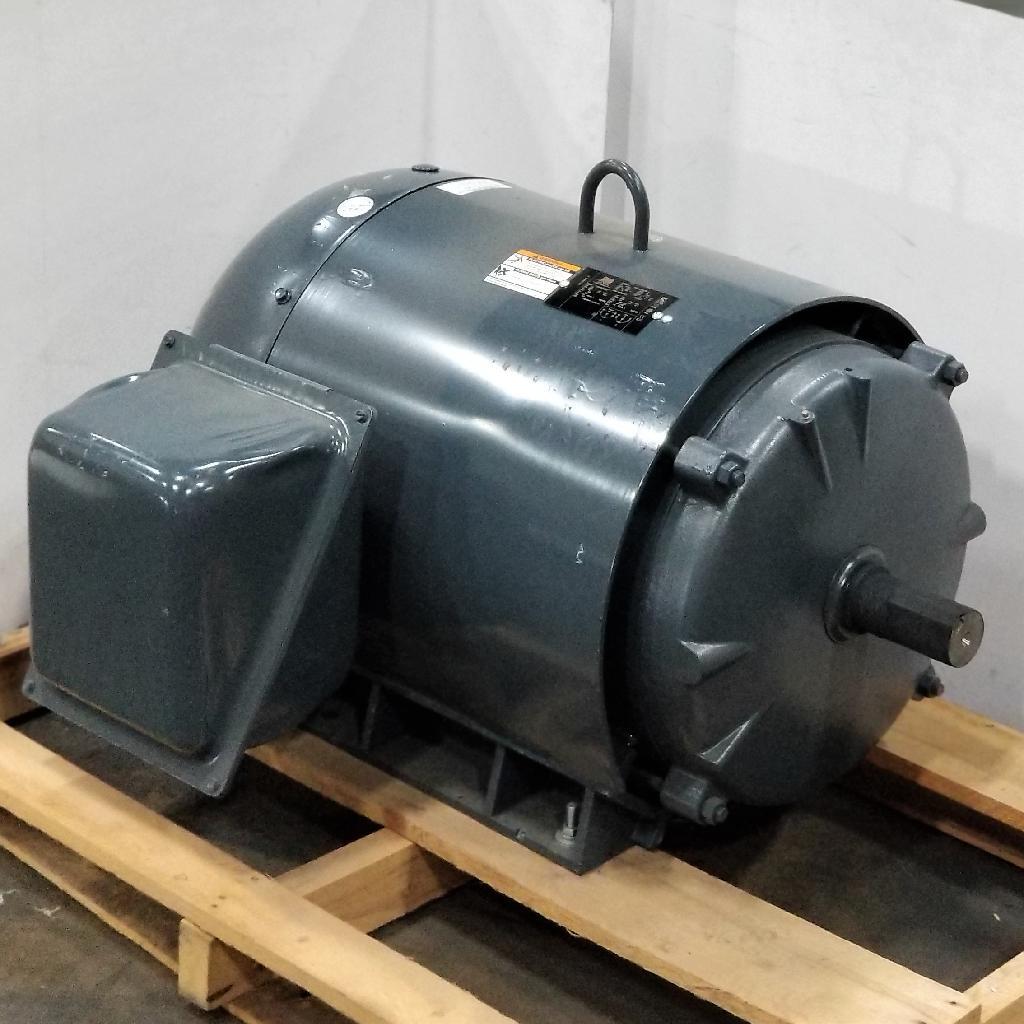 LINCOLN 125 HP 3600 RPM TEFC 460 VOLTS 444TS FRAME 3 PHASE MOTOR ...