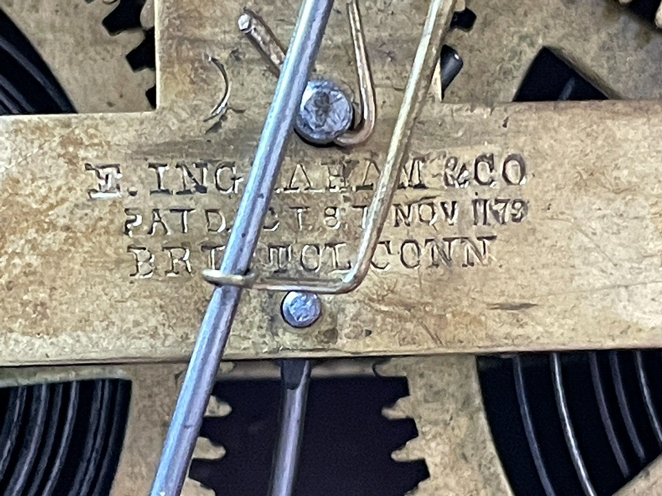 Ingraham Company Mantle Clock 1878-79 IN WORKING CONDITION | eBay