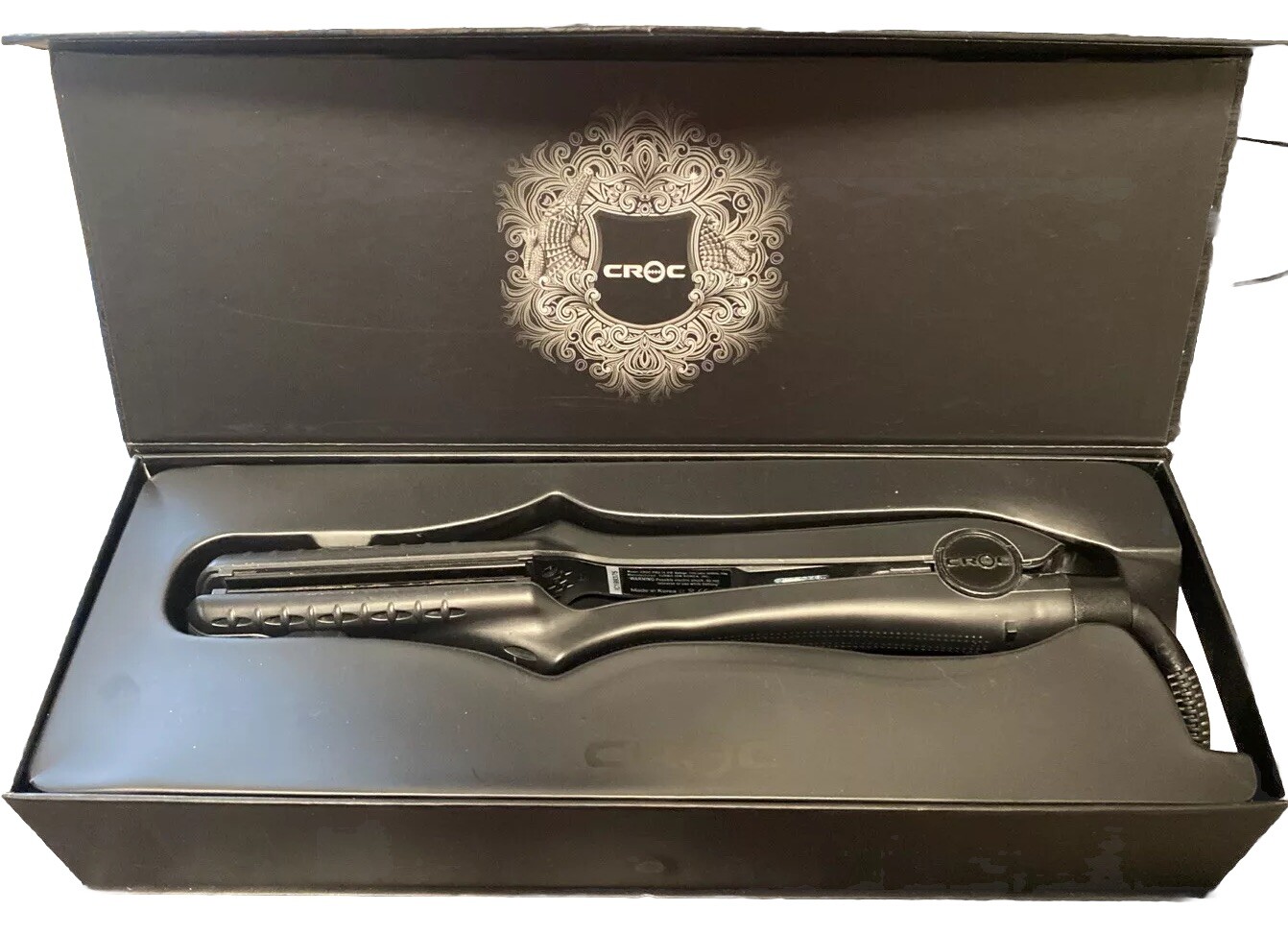 CROC The New Classic Infrared 1.5” Flat Hair Iron Straightening Digital ...