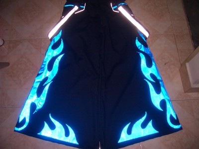 Heatwave phat pants rave gear reflective dance wear hardstyle reflector ...