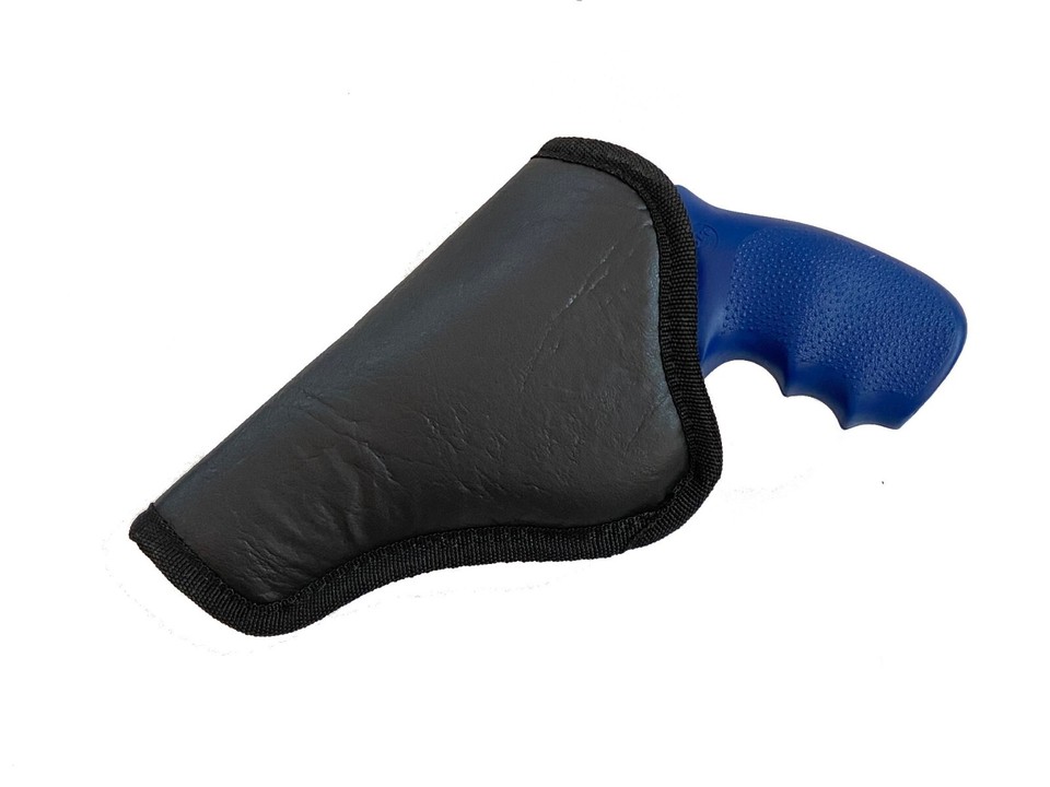 Houston Black RH Eco Leather IWB Holster for Colt Python 3" Inch Barrel ...