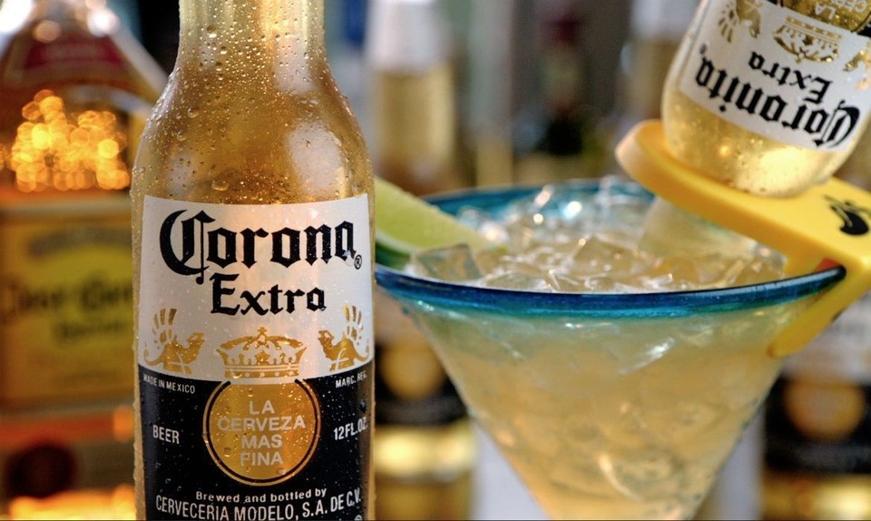 CORONITA RITA Bottle Holder Clips- Margarita Glass Cocktail *Pick your ...