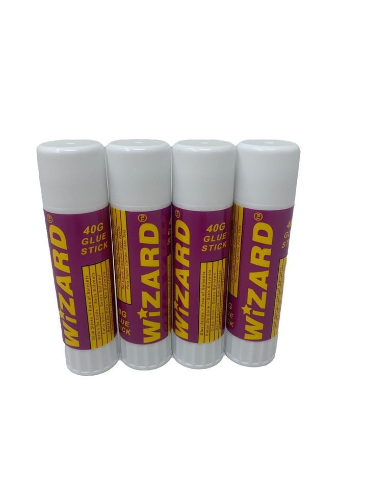 Wizard Glue Sticks Solvent Free Non-Toxic 10g 20g 40g Class Pack | eBay UK