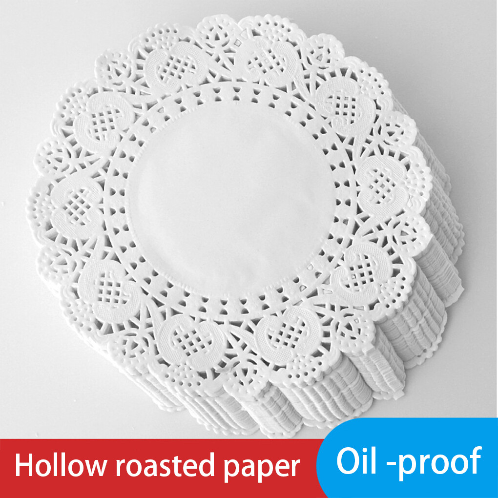 200 Pieces Paper Oil-proof Baking Oil Papers Non-stick Cake Mat ...