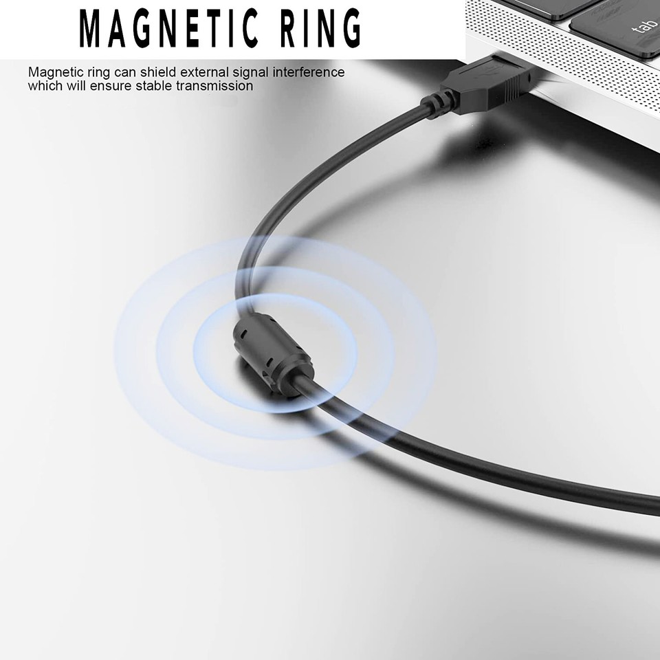 6FT USB 2.0 Cable for Mackie ProFX Mixer: ProFX6v3, ProFX10v3 ...