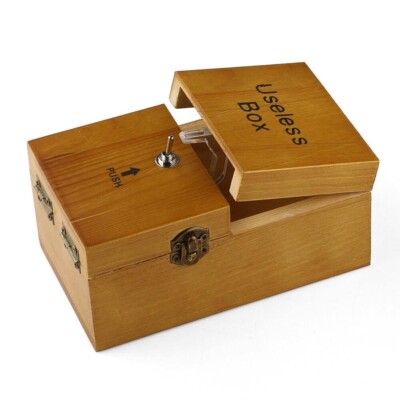 Turns Itself Off Useless Box Leave Me Alone Machine Fully Assembled in ...