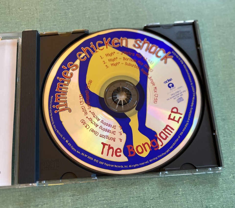 Jimmie's Chicken Shack - the Bongjam CD EP 1997 Island Records - Shiops ...