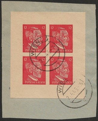 WW2 GERMANY/USA (1944) "Operation Cornflakes" Propaganda USED on piece ...