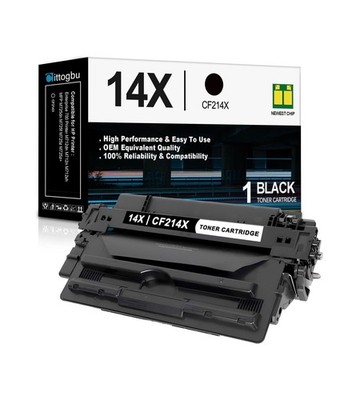 14X Black High Yield Toner Cartridge(1 Pack): Compatible CF214X 14X ...
