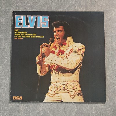 ELVIS PRESLEY "Fool" / 1973 / Original / NM | eBay